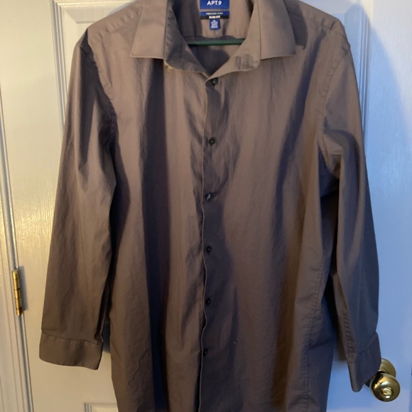 Apt. 9 | Shirts | Apt 9 Gray Buttonup Shirt | Poshmark